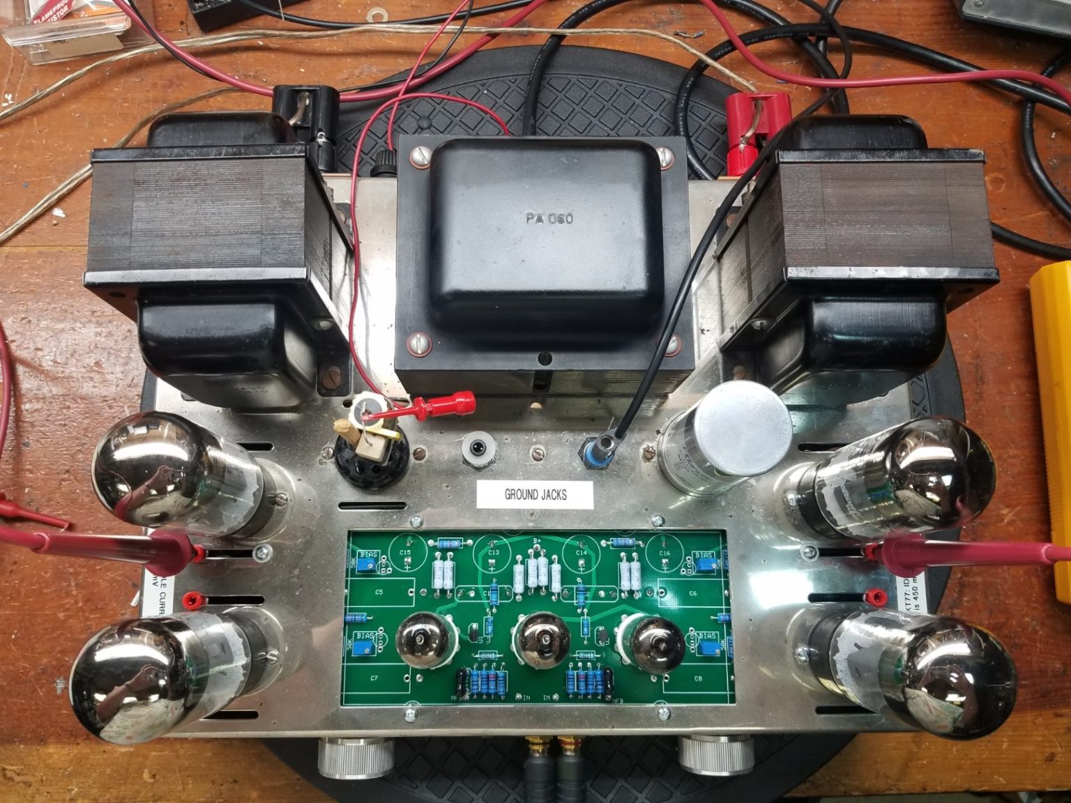 Refurbing the Dynaco Stereo 70 tube amp with a VTA ST-70 CCS driver ...