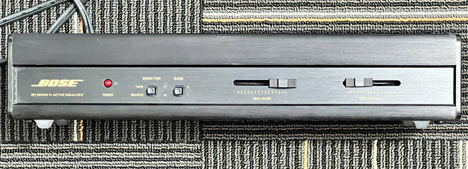 Bose 901 – Active Equalizer hookup guide – FarMedia – Art & Tech